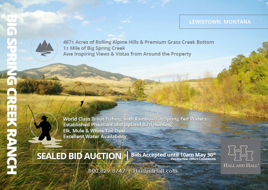 Auction - Big Spring Creek Ranch | Montana Land Source